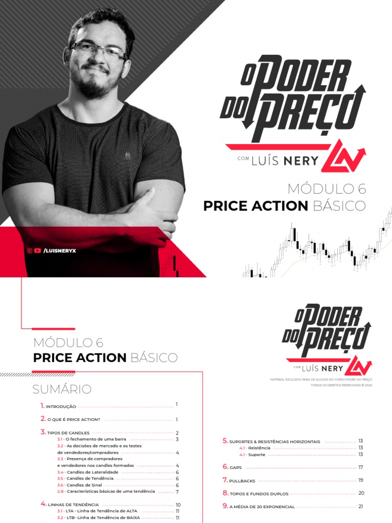 Apostila Modulo+04 Price+action Basico Rev2.2 | PDF | Mercado (economia) | Tempo