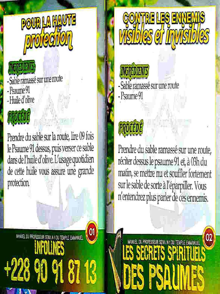 Secrets de Psaume | PDF