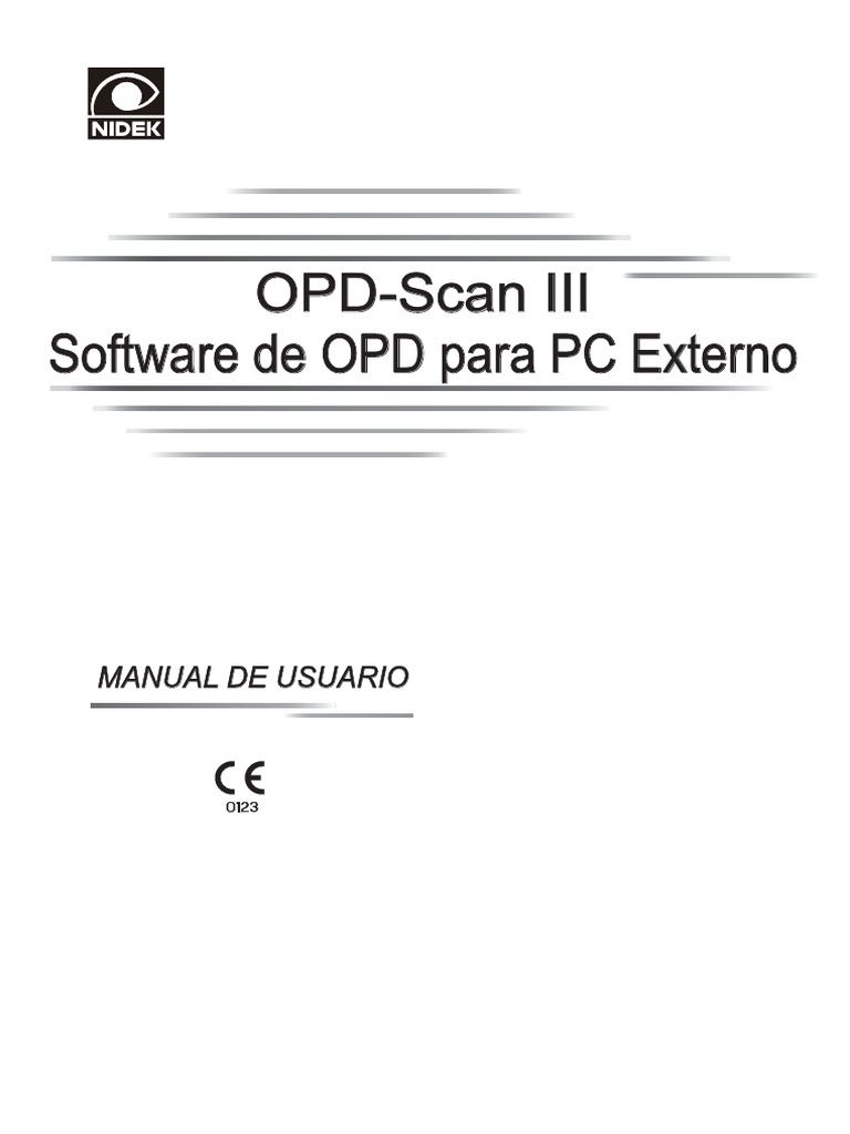 OPD Software For External PC - OMS - 32196-P955B - S | PDF | Dirección ...