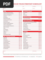 LDV - Pre - Start Checklist | PDF