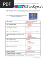 Video Recap of Alleles and Genes by Amoeba Sisters | PDF | Genotype ...