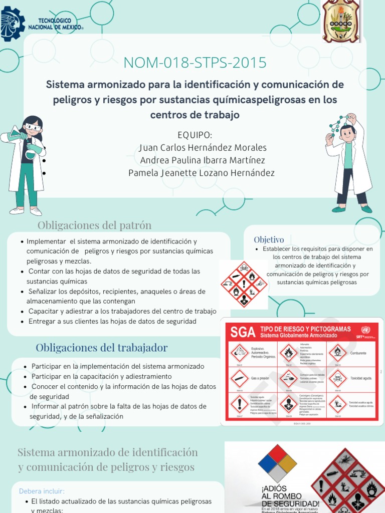 Nom 018 STPS 2015 | PDF