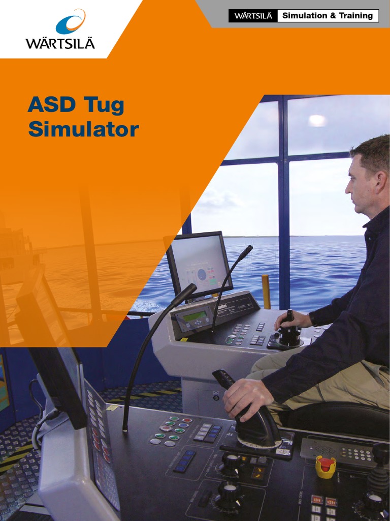 Asd Tug Simulator Brochure | PDF | Simulation | Tugboat