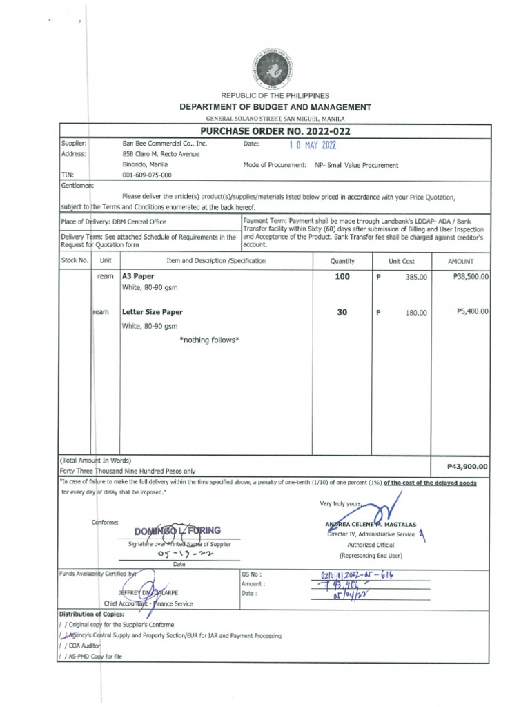 Noa NTP Po 2022 022 | PDF