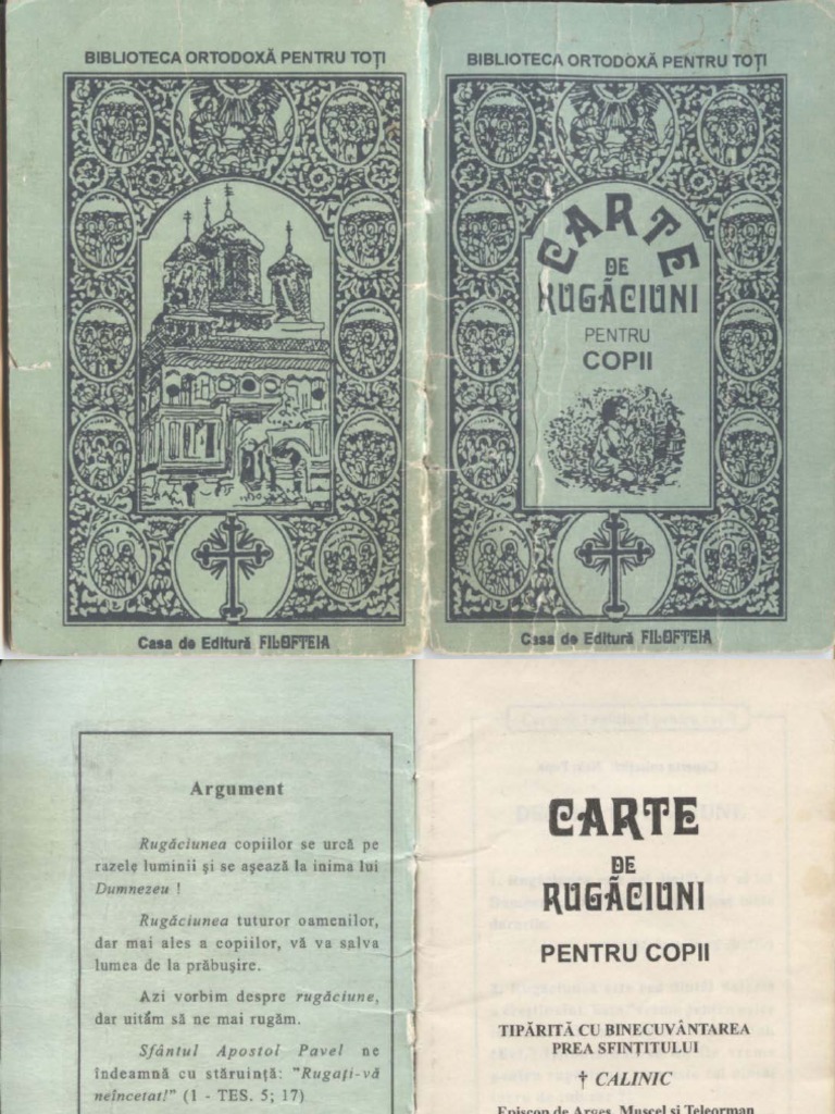 Carte de Rugaciuni Pentru Copii | PDF