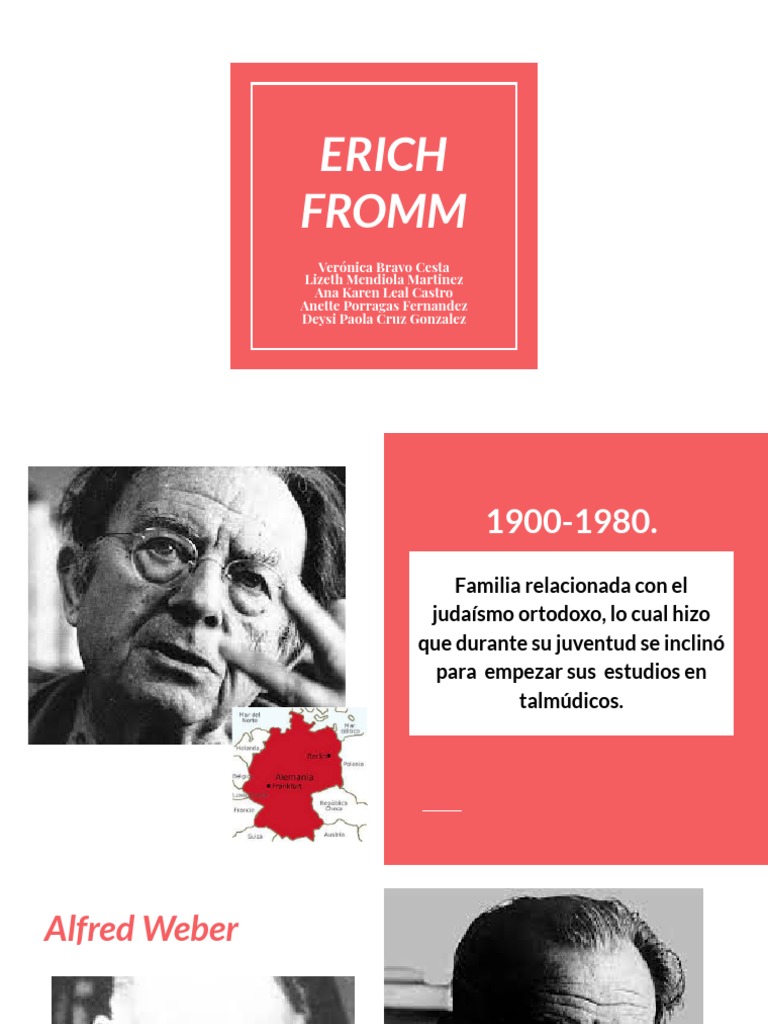 Erich Fromm | PDF | Erich Fromm | Psicoanálisis