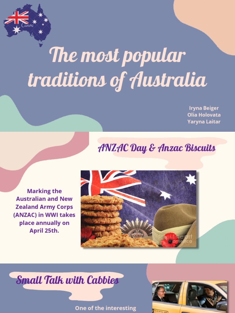 The Most Popular Traditions of Australia | PDF