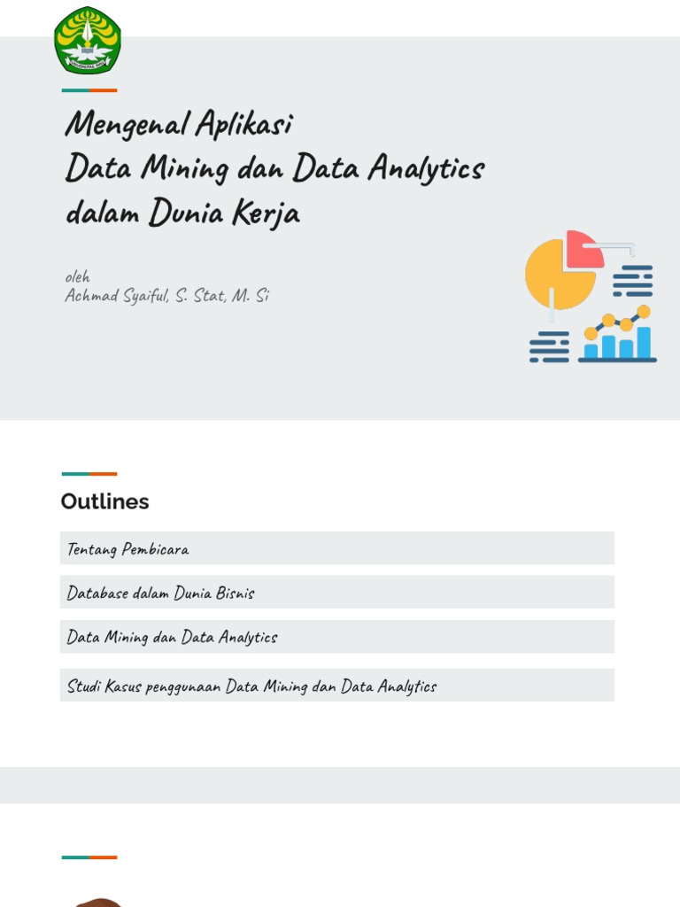 Unri Mengenal Aplikasi Data Mining Dalam Dunia Kerja | PDF | Analytics ...