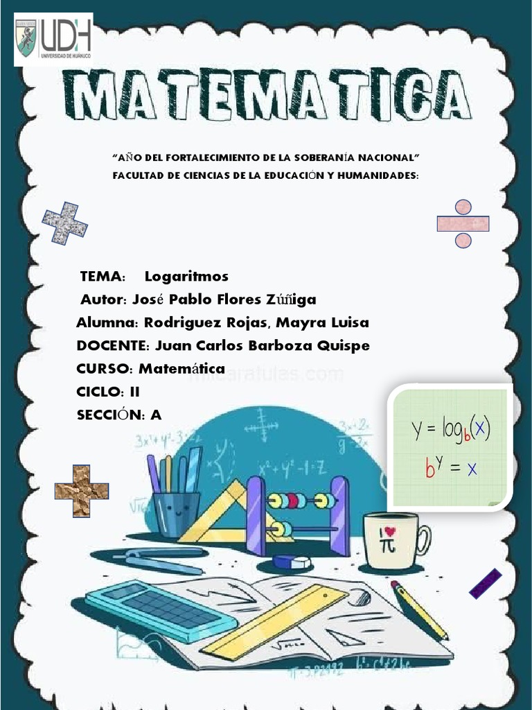 Logaritmos Resumen | Descargar gratis PDF | Logaritmo | Matemáticas