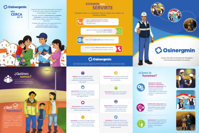Osinergmin Conoce Mas Sobre Nosotros | PDF | Minería | Economias