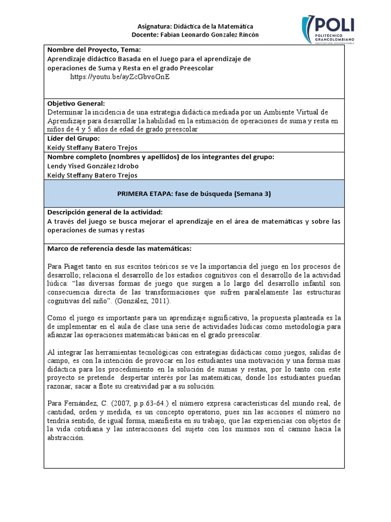 Formato de Anexo Entregas Didáctica-3 | PDF