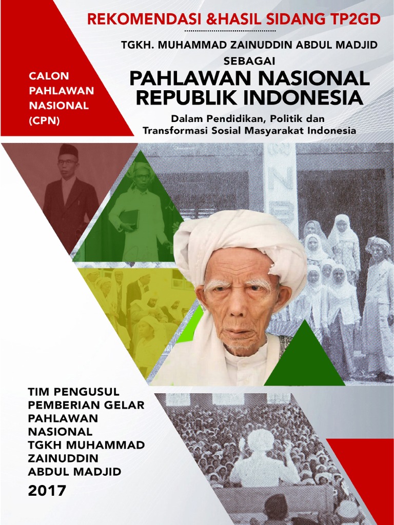 Rekomendasi Gelar Pahlawan Nasional TGKH. Zainuddin | PDF | Perjalanan ...