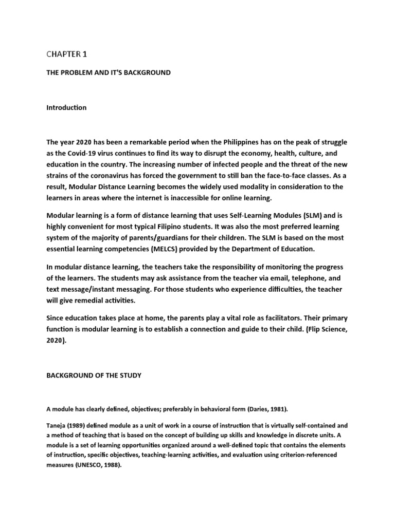 Impact of Modular Learning on Slow Learners | PDF | Teaching Method ...