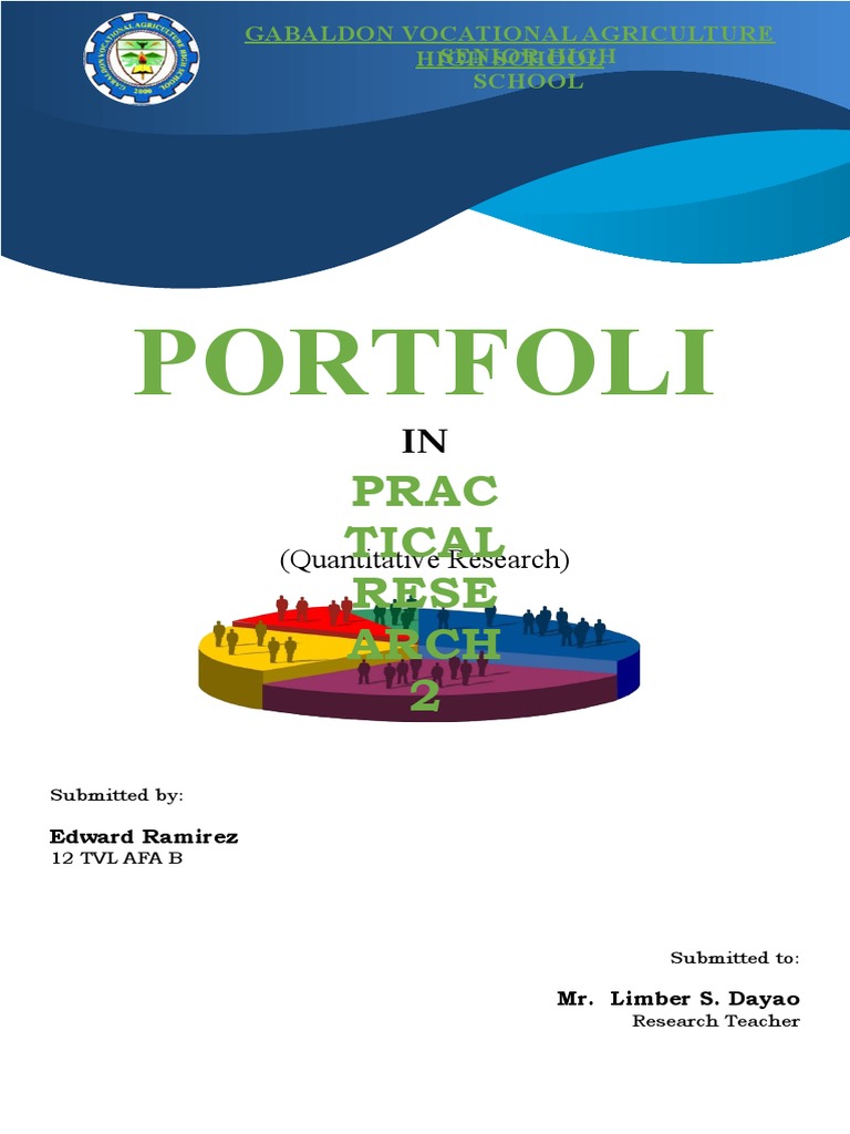 PR2 Portfolio Front Page | PDF