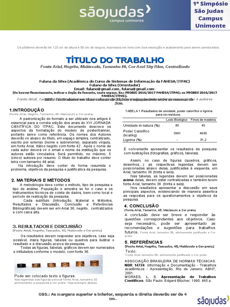 Modelo de Banner - Simposio | PDF