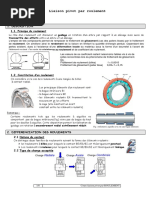 Les Roulements | PDF | Ingénierie mécanique | Physique appliquée et interdisciplinaire