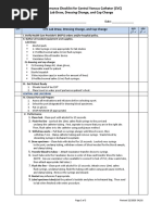 IV-Canulation - CheckList | PDF | Intravenous Therapy | Medical Treatments