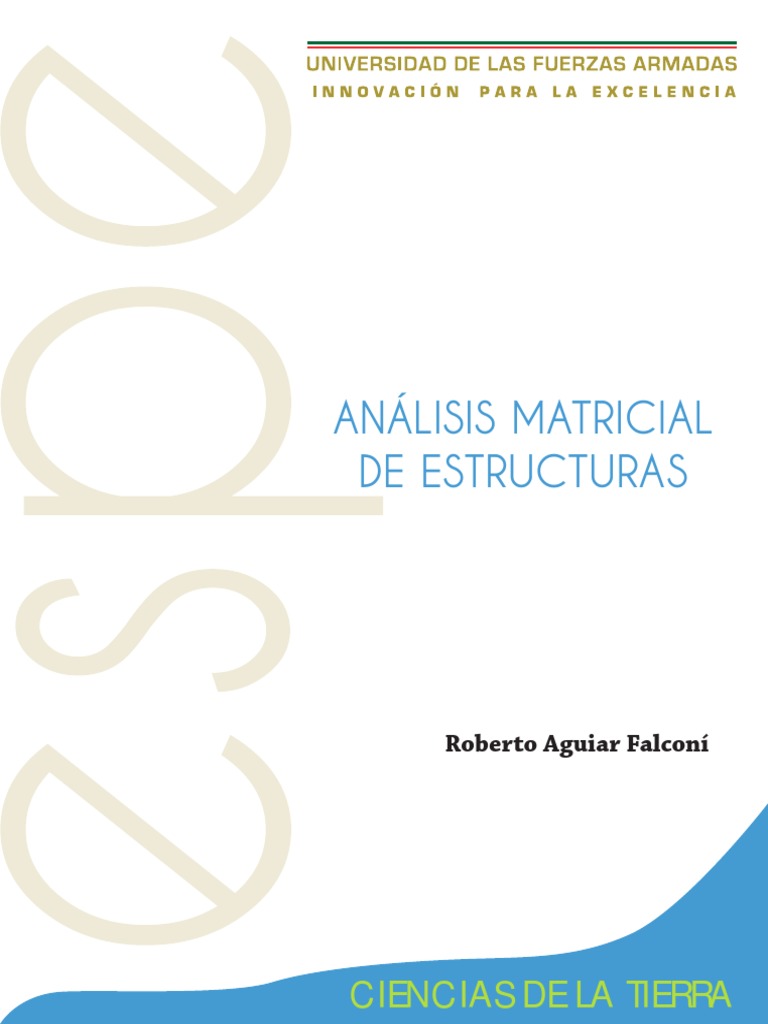 Análisis Matricial de Estructuras | PDF | Ecuaciones | Matriz (Matemáticas)
