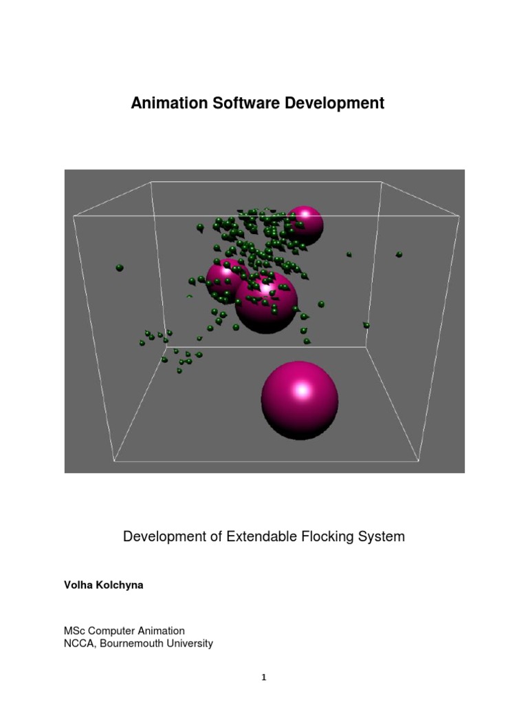 Flocking System Report | PDF | Inheritance (Object Oriented Programming) | Force