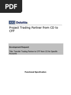 Functional Specification Sample