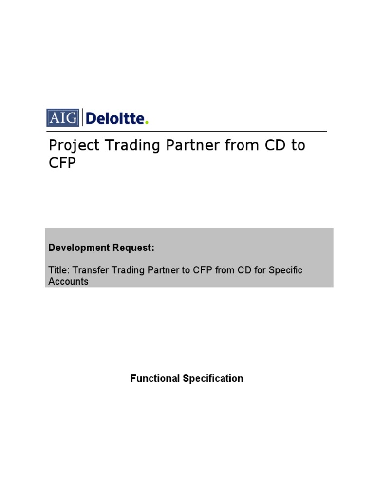 Sample Functional Spec | Download Free PDF | Specification (Technical ...