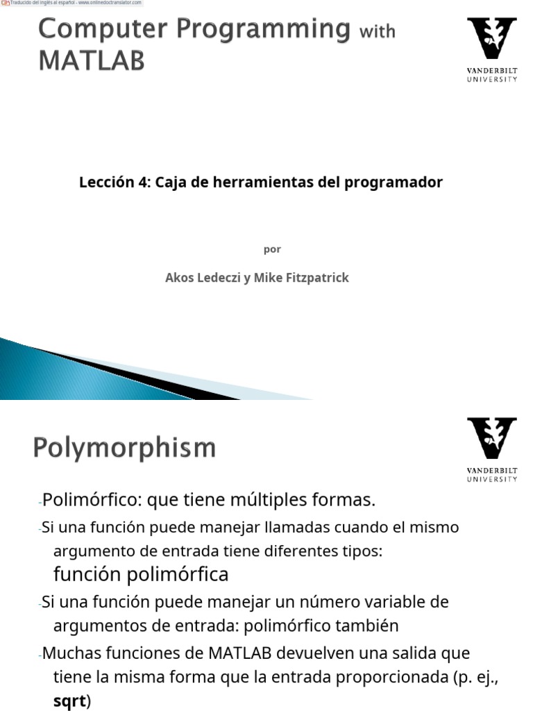 LECCIÓN 4 - Programmer's Toolbox - En.es | PDF