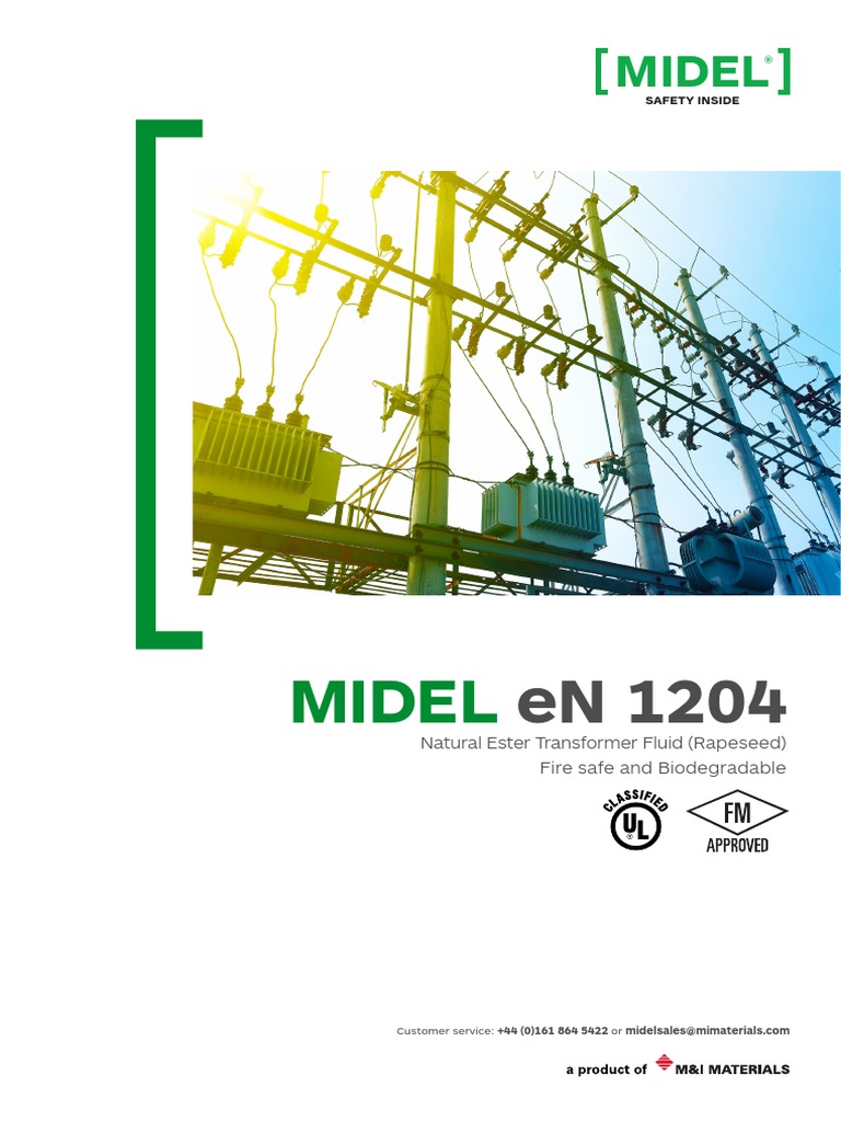Midel en 1204 Product Brochure | PDF | Transformer | Corrosion