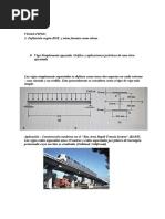 Tipos de Vigas, Viga Peraltada, Viga Chata - Etc | PDF