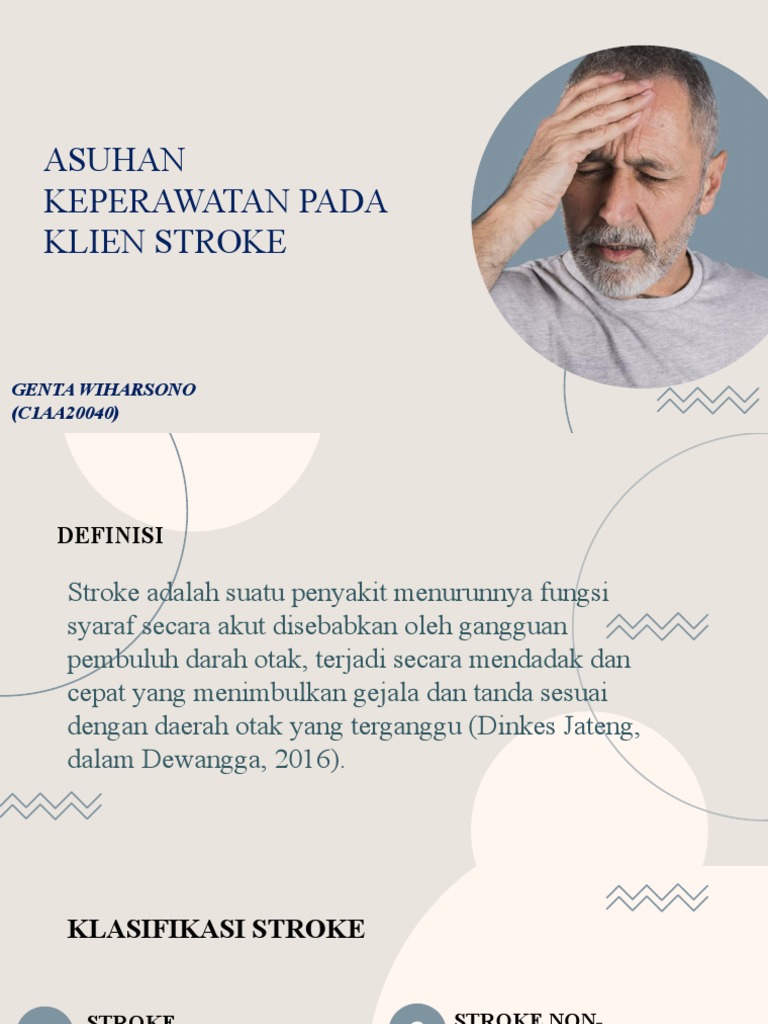 Askep KMB Stroke - Genta | PDF