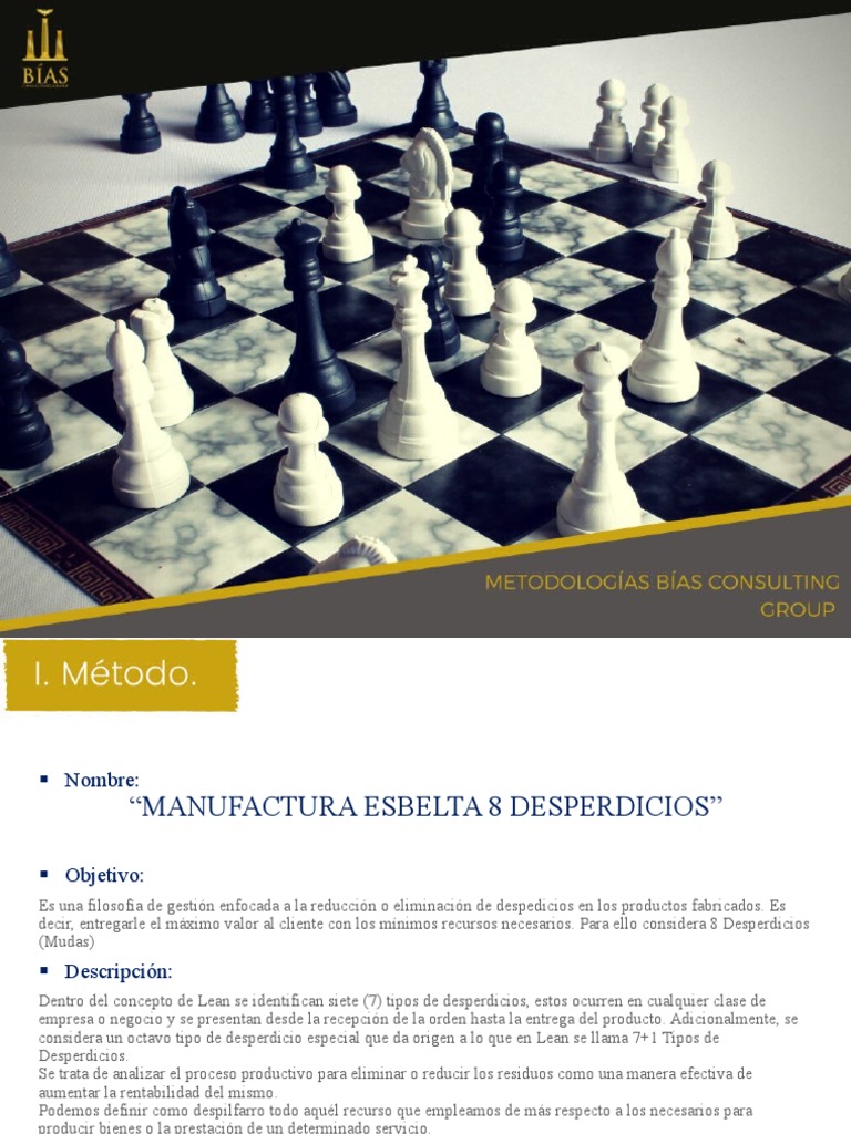 Manufactura Esbelta 8 Desperdicios | PDF | Lean Manufacturing | Economias