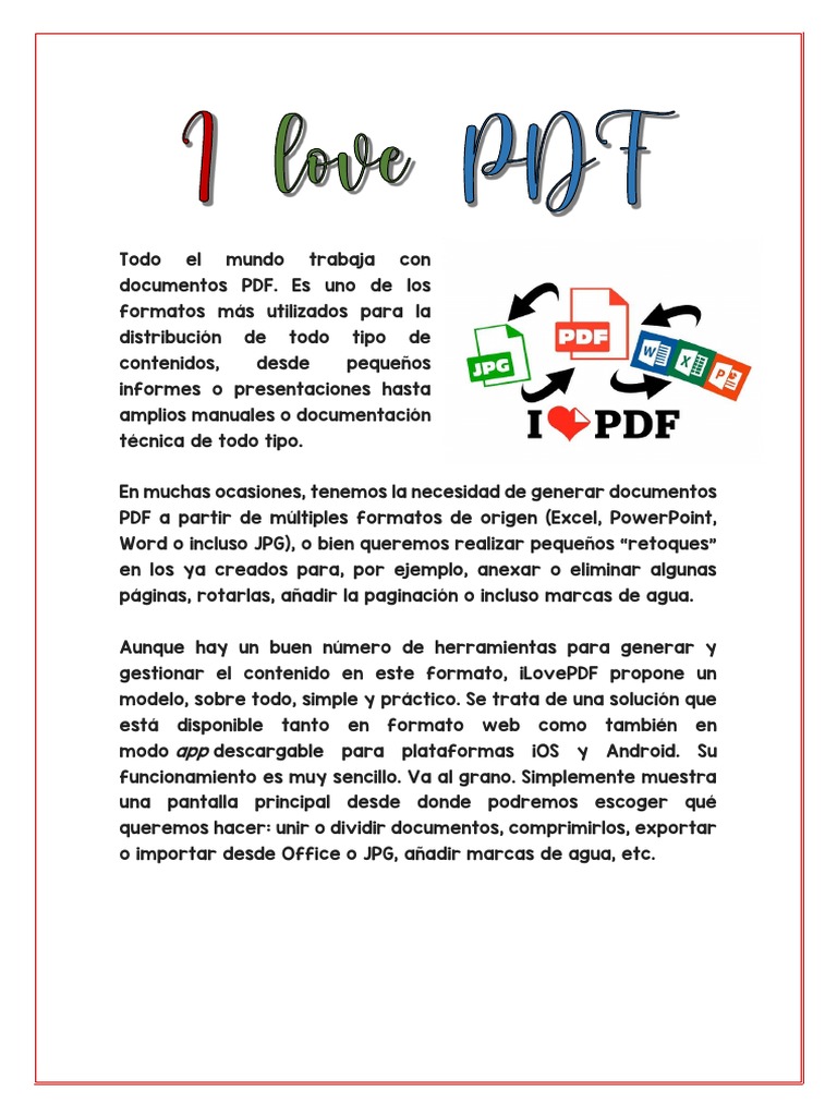 Word (I Love PDF | PDF