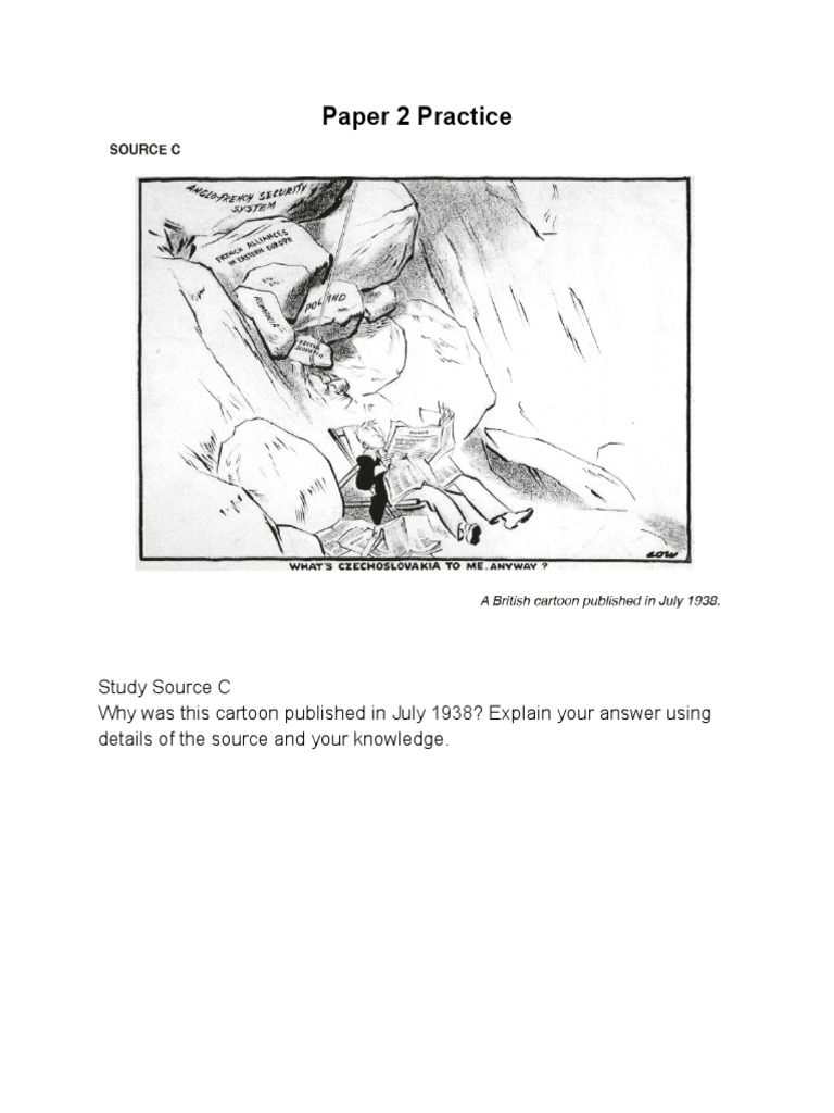 IGCSE History P2 - Practice - Student | PDF