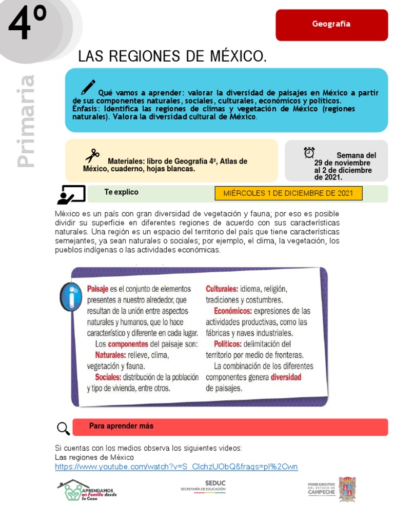 GEOGRAFÍA | PDF | México | Geografía