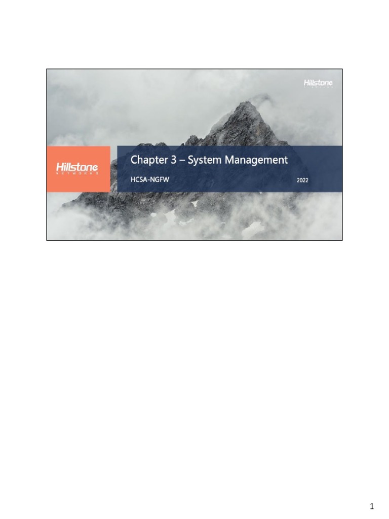 Chapter 3 - System Management | PDF | Booting | Hypertext Transfer Protocol