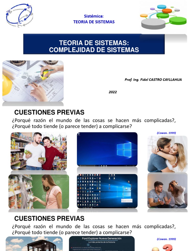 Teoría de sistemas y complejidad | PDF | Complejidad | Medición