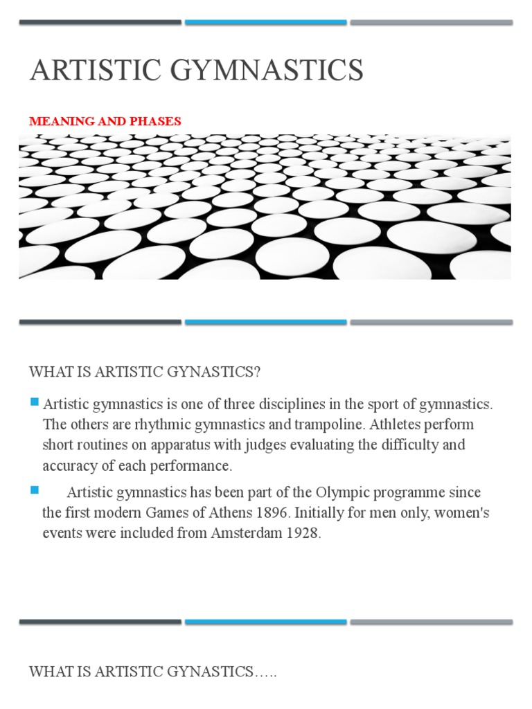 Artistic Gymnastics | PDF | Gymnastics | Summer Olympic Games
