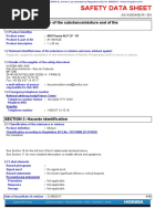 JMC MSDS Puraspec 1173 (GB) | PDF | Waste Management | Firefighting