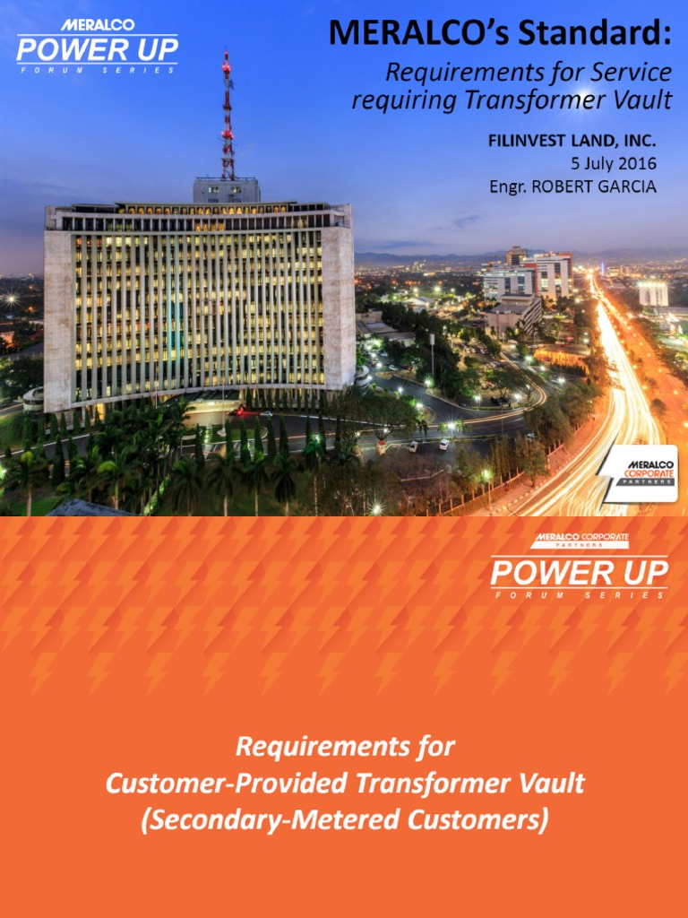 MERALCO's Standard - Meralco Corporate Partners - Manualzz | PDF