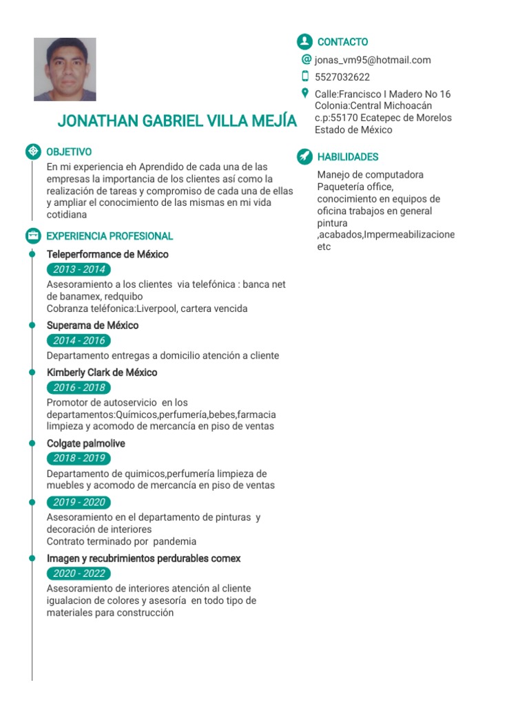 CV Jon | PDF