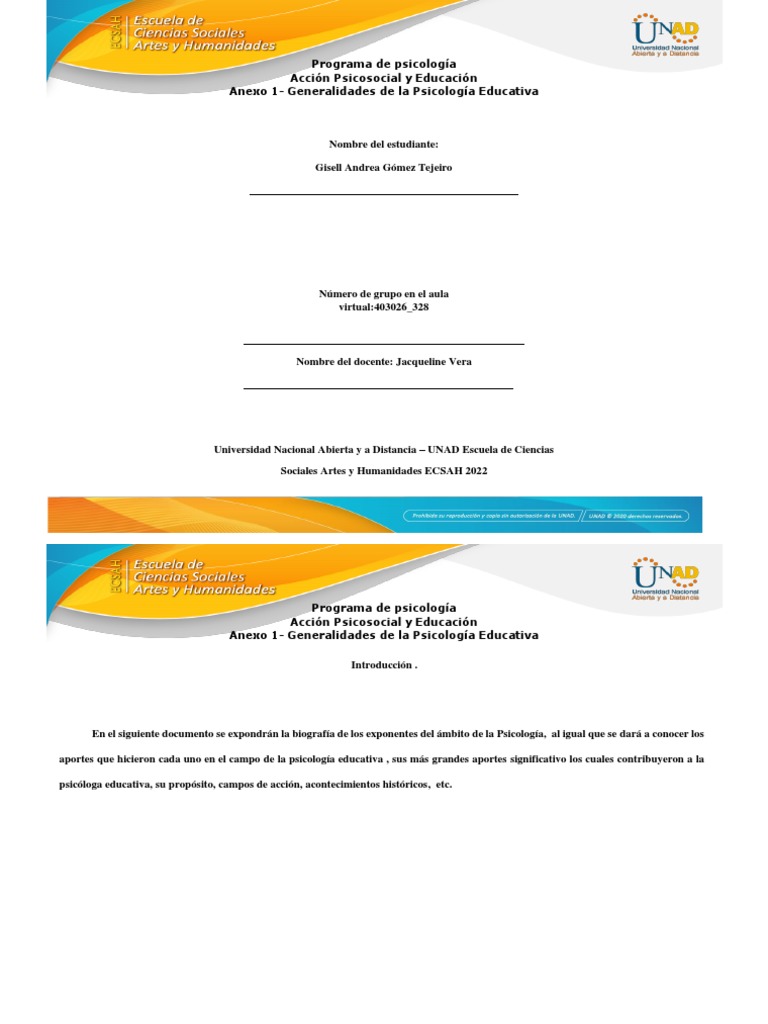 Anexo 1 - Generalidades de La Psicologia Educativa | Descargar gratis ... Anexo 1 - Generalidades de La Psicologia Educativa | Descargar gratis ...