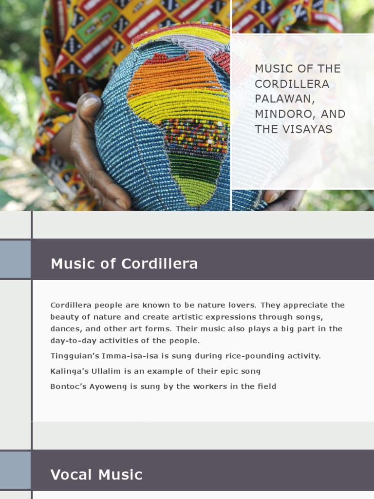 Music of The Cordillera Palawan, Mindoro | PDF | Performing Arts ...