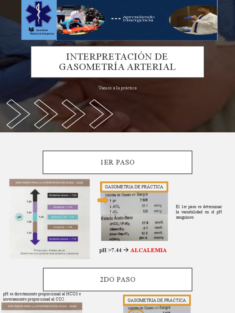 Interpretación de Gasometría Arterial | PDF | Enfermedades y trastornos ...