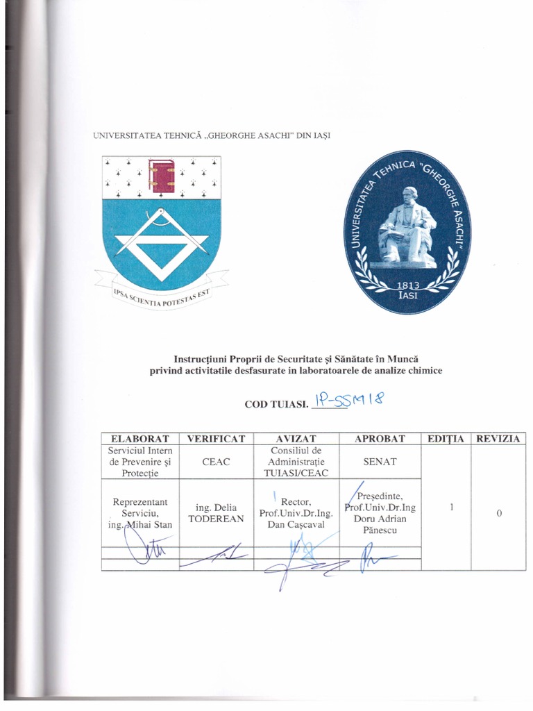 Instructiuni Proprii - SSM Laborator | PDF
