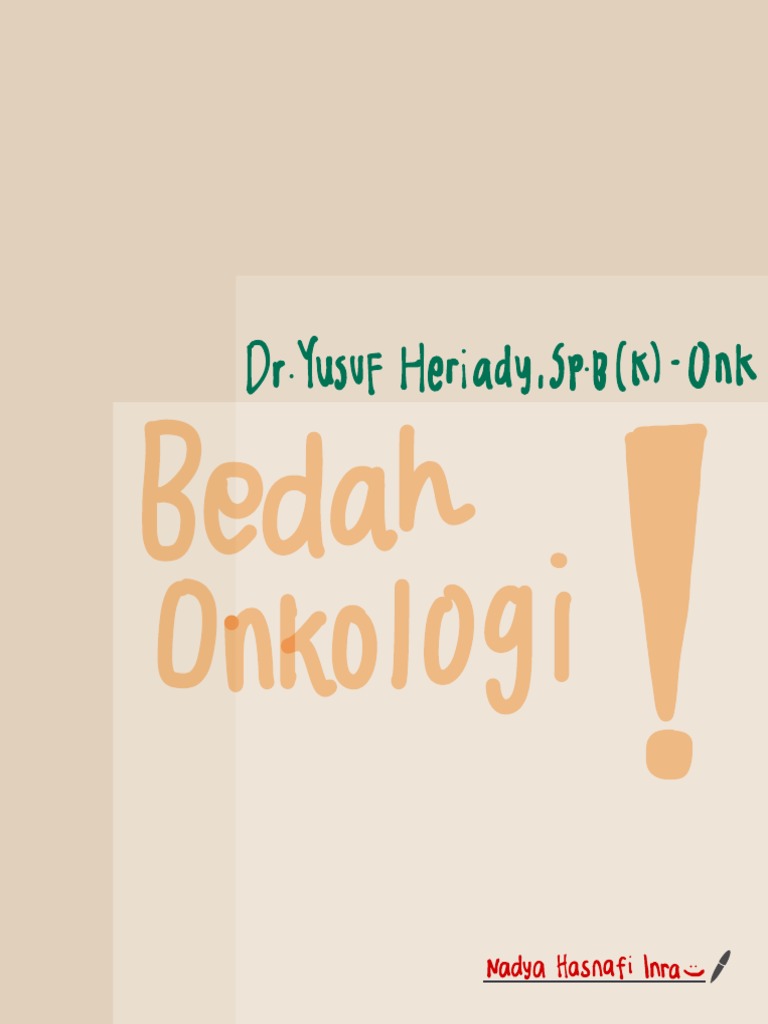 Bedah Onkologi | PDF