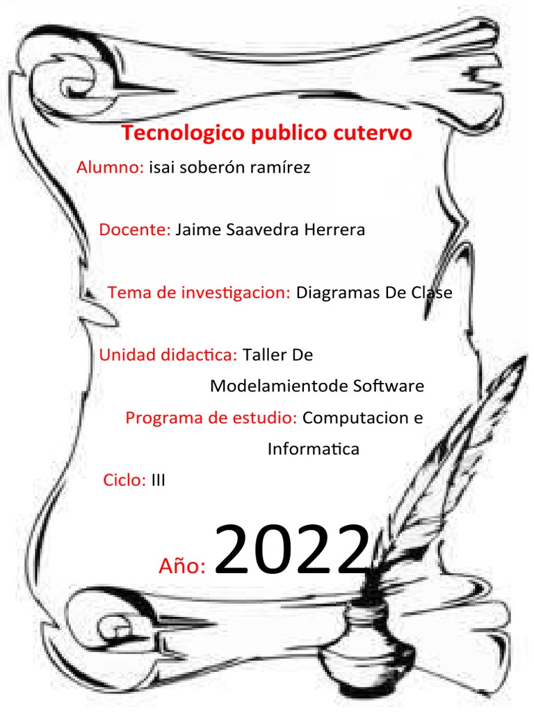 Diagrama de Clases | PDF