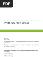 Comprehensive Parking Design Guidelines | PDF | Parking | Parking Lot