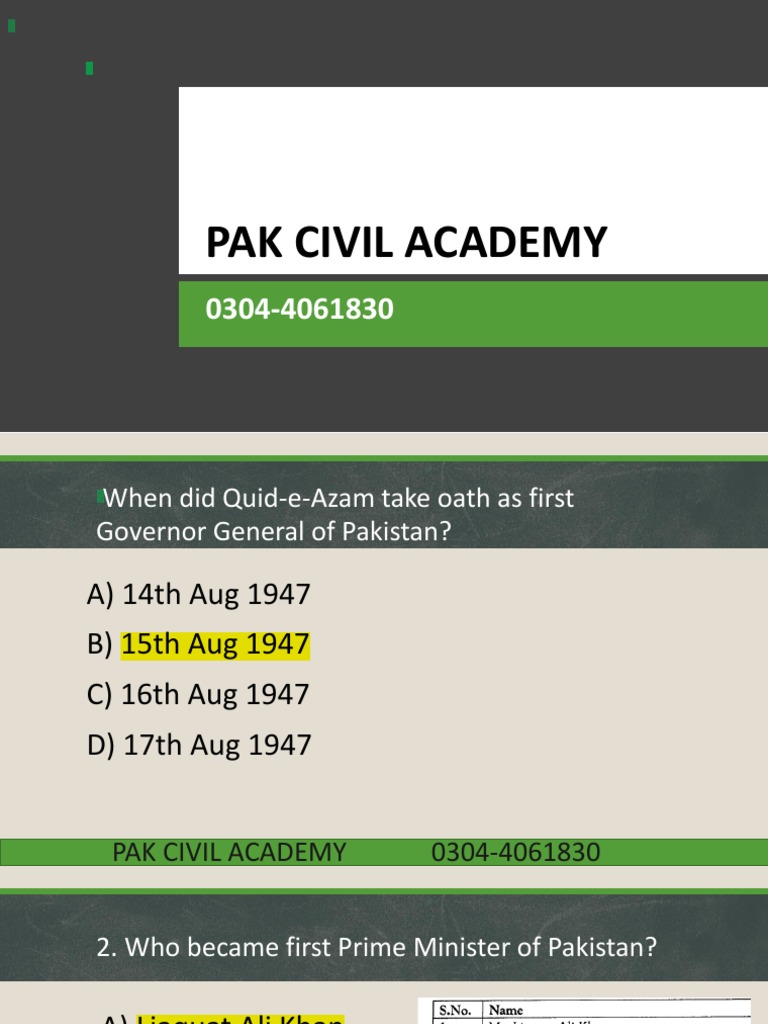 Lec 5 | PDF | Muhammad Zia Ul Haq | Zulfikar Ali Bhutto