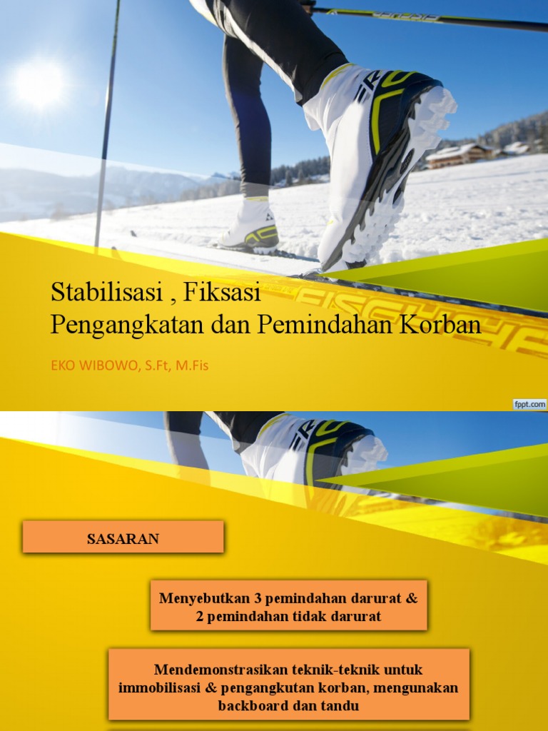 Materi Ke 12 Stabilisasi Dan Fiksasi | PDF