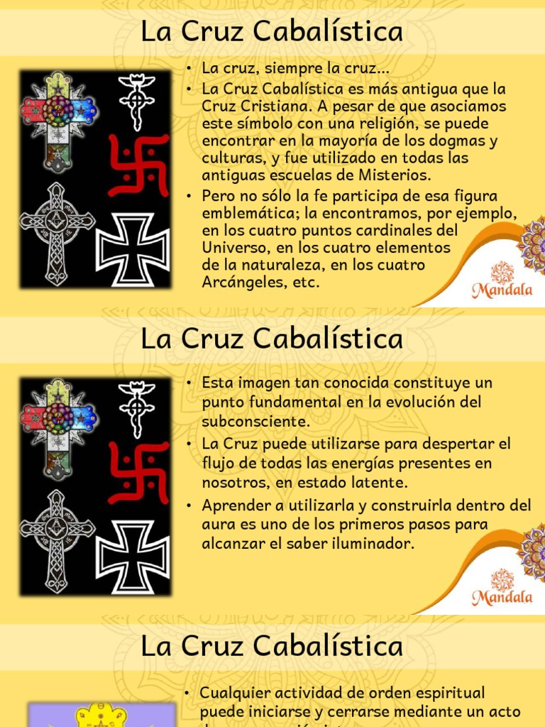 Cruz Cabalística - Ejercicio de Protección | PDF | Kábala | Aura ...