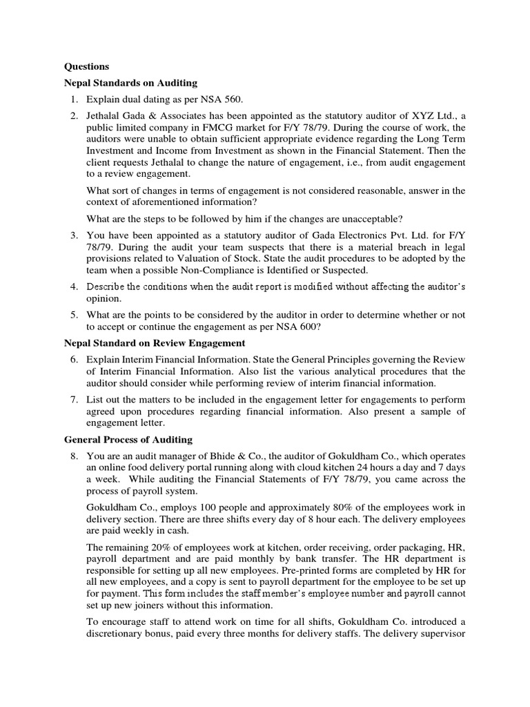 RTP - CAP - III - Gr-I - Dec - 2022 (2) - 62-80 | PDF | Auditor's Report | Going Concern